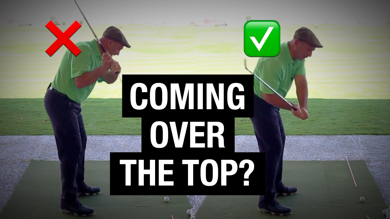 Stop Coming Over The Top! 2 Drills To Fix The Downswing & Slice ...