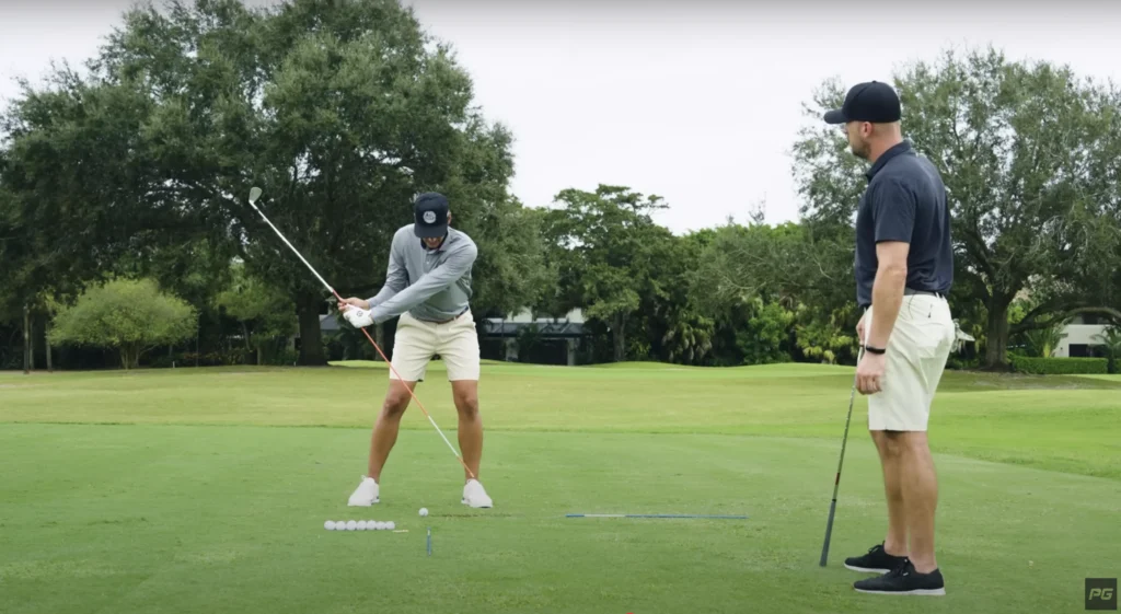 The Proper Golf Swing to STOP Hitting Behind the Ball - Performance Golf
